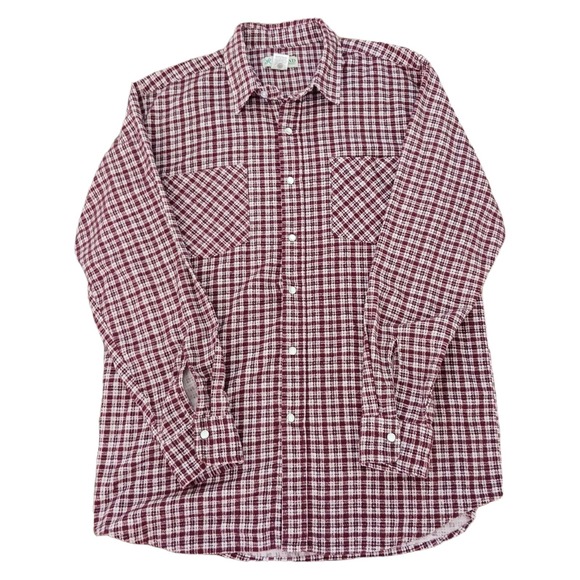 Haband | Shirts | Vintage Haband Flannel Shirt Medium Mens Pearl Snap ...